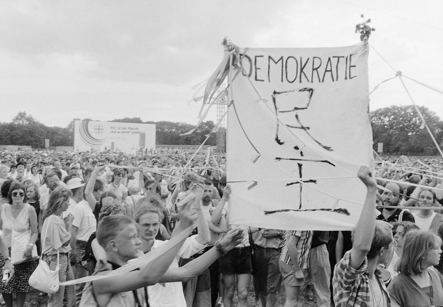 Die Friedliche Revolution – Freiheitsdenkmal Leipzig